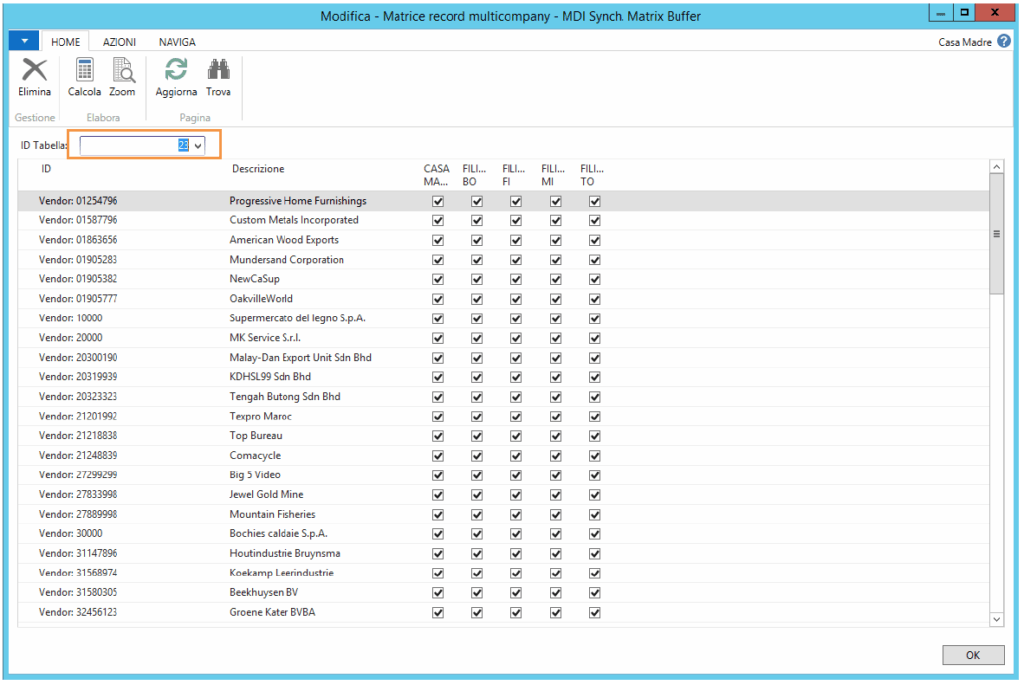 MICROSOFT DYNAMICS 365 – NAV2018: Master Data Intercompany